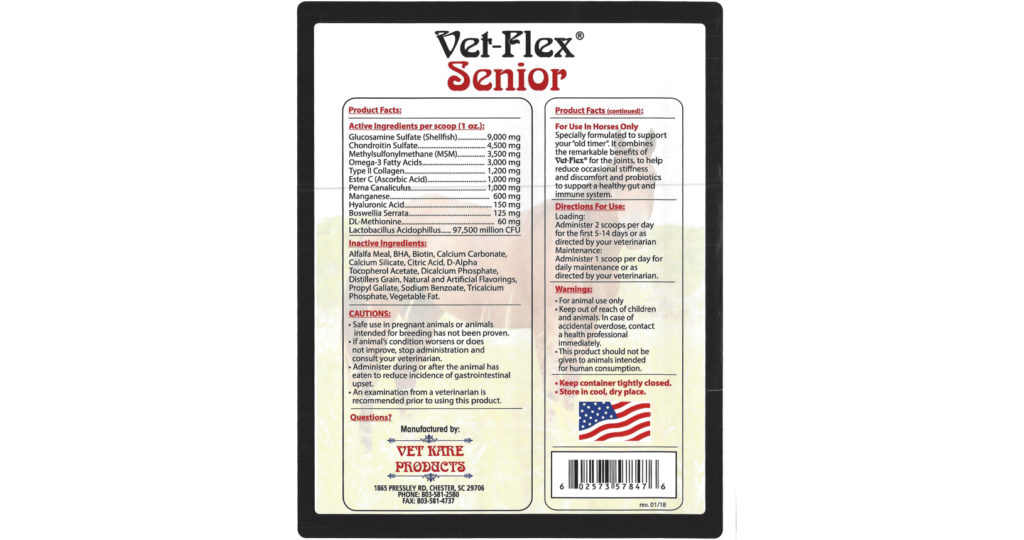 Vet-Flex Senior – Vet Kare Products